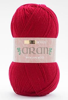 Hayfield Bonus Aran With Wool 950 Cherry 400g