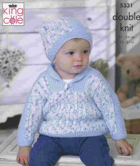 King Cole DK Baby Knitting Patterns