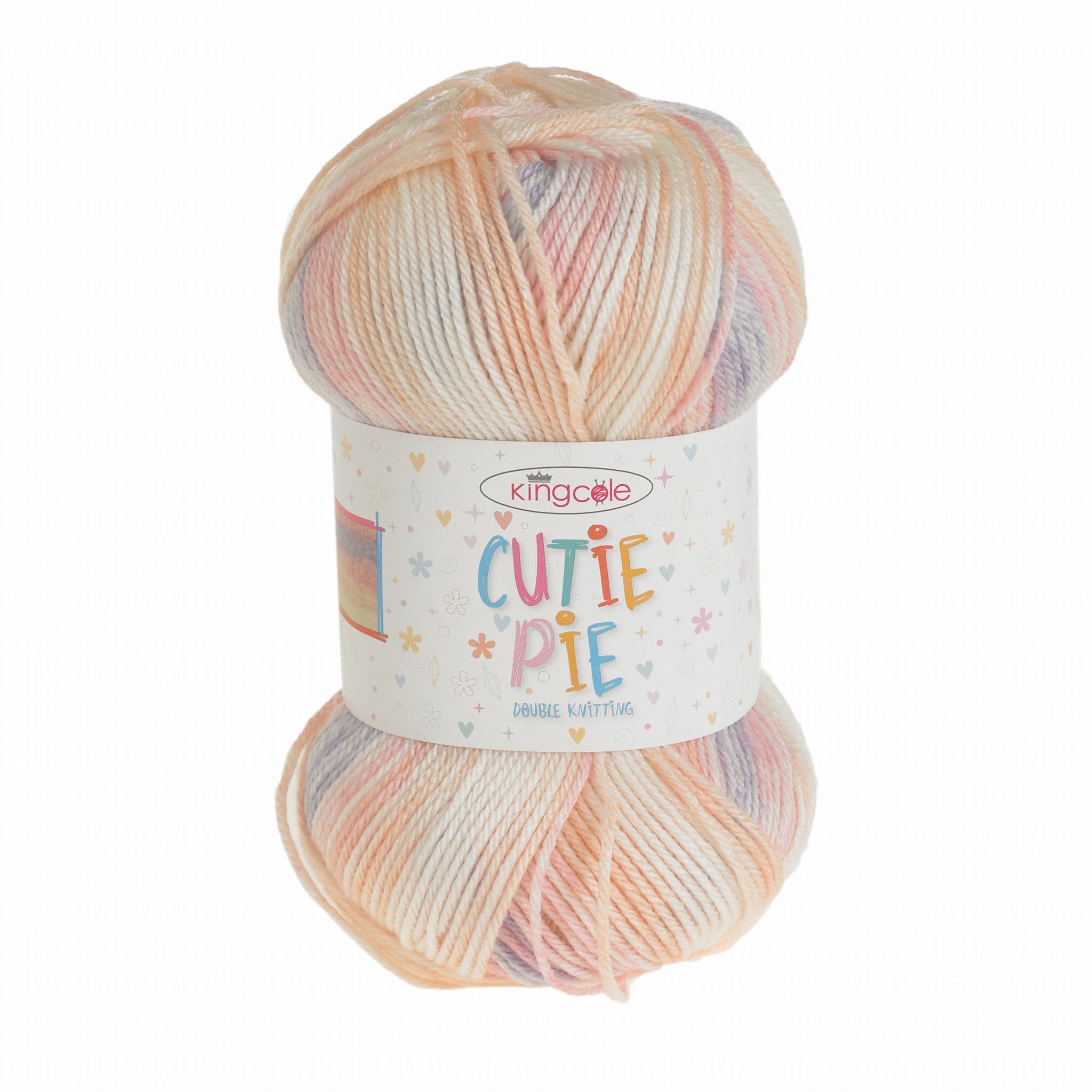 King Cole Cutie Pie DK 384 Custard Pie 100g