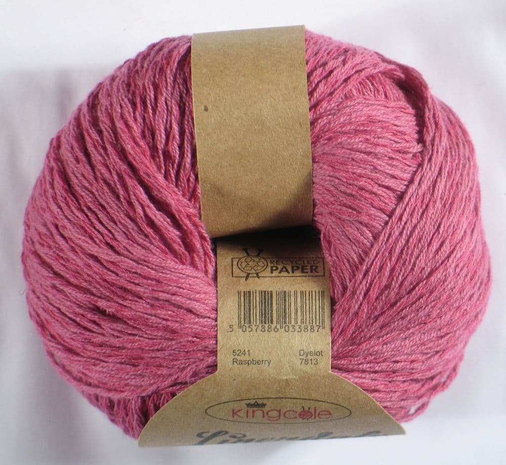 King Cole Linendale DK 241 Raspberry