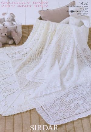 2 Ply and 3 Ply Baby Knitting Patterns