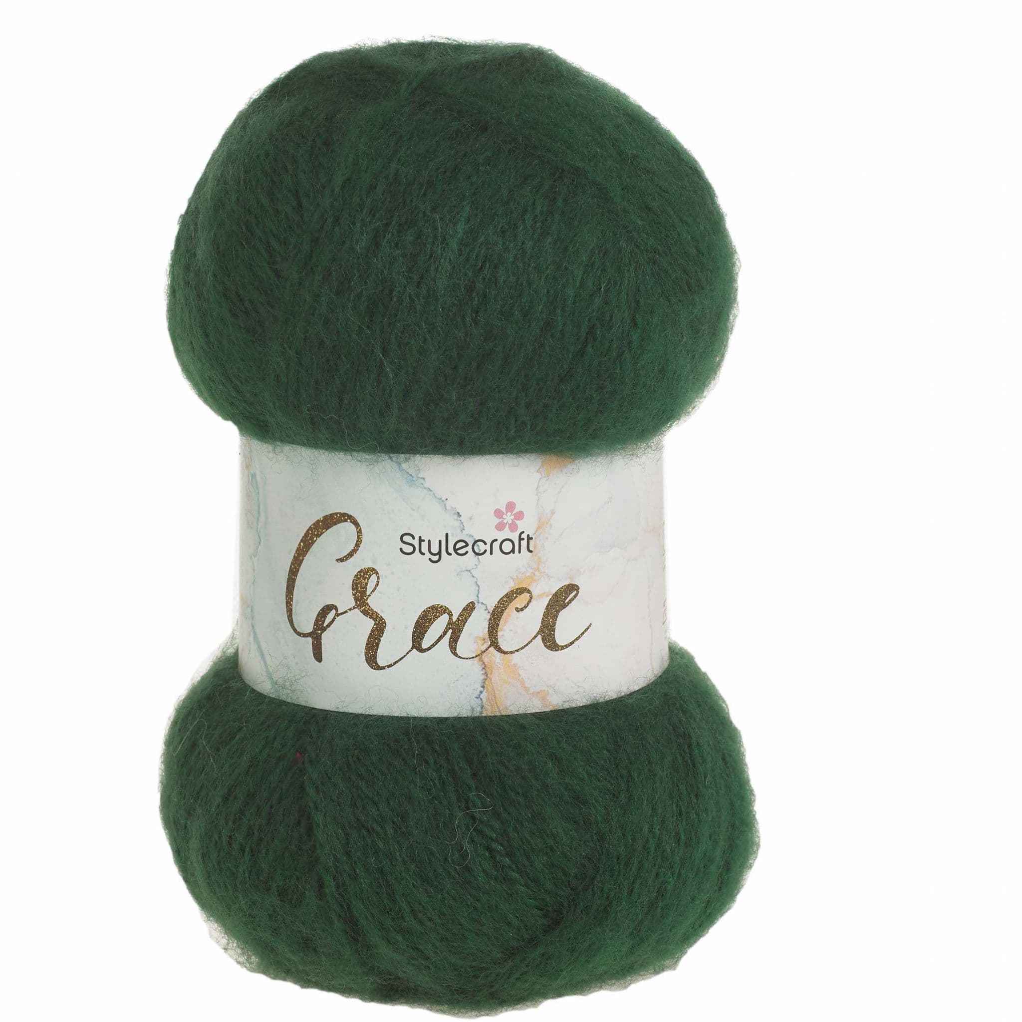 Stylecraft Grace Aran 158 Evergreen 100g