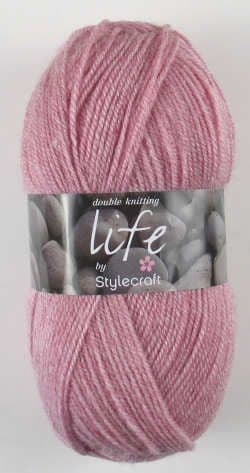 Stylecraft Life DK 301 Rose 100g