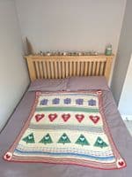 WC3006 Scandi Folk Blanket Knitting Pattern | Family Business ...