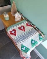 WC3006 Scandi Folk Blanket Knitting Pattern | Family Business ...