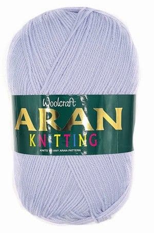 Woolcraft Aran 100 Acrylic 400gm 494 Lilac