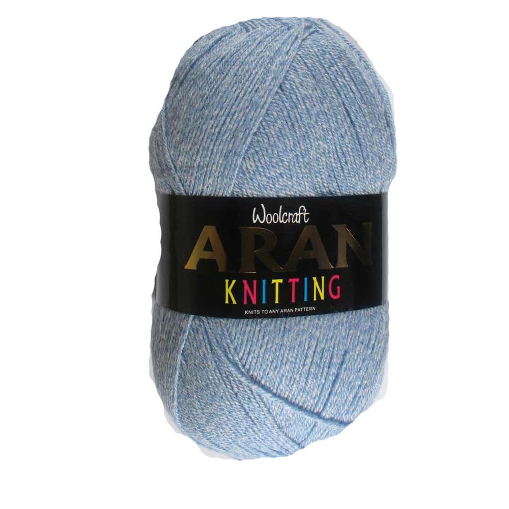 Woolcraft Aran 400gm 810 Denim