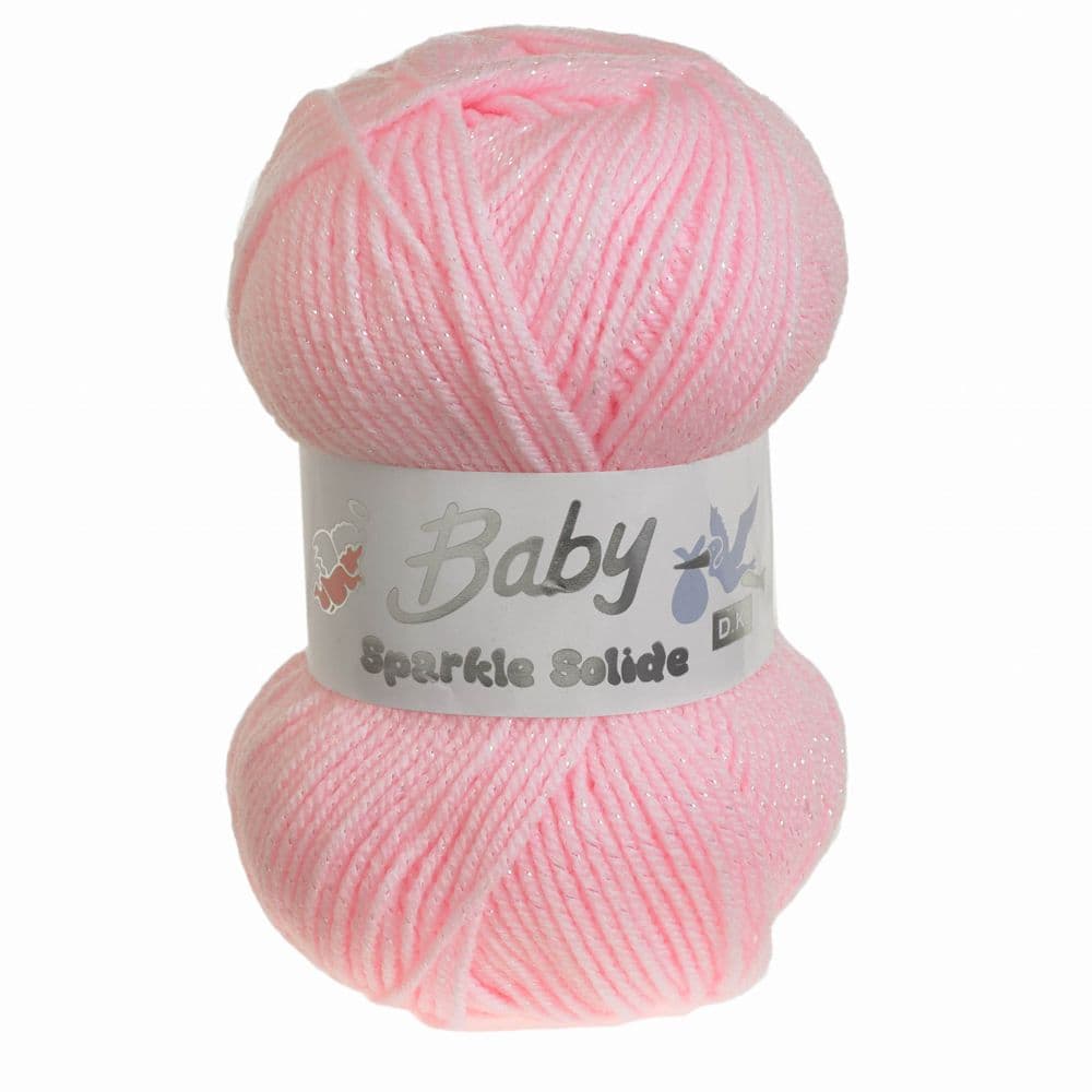 Woolcraft Baby Sparkle DK 237 Pink 100g