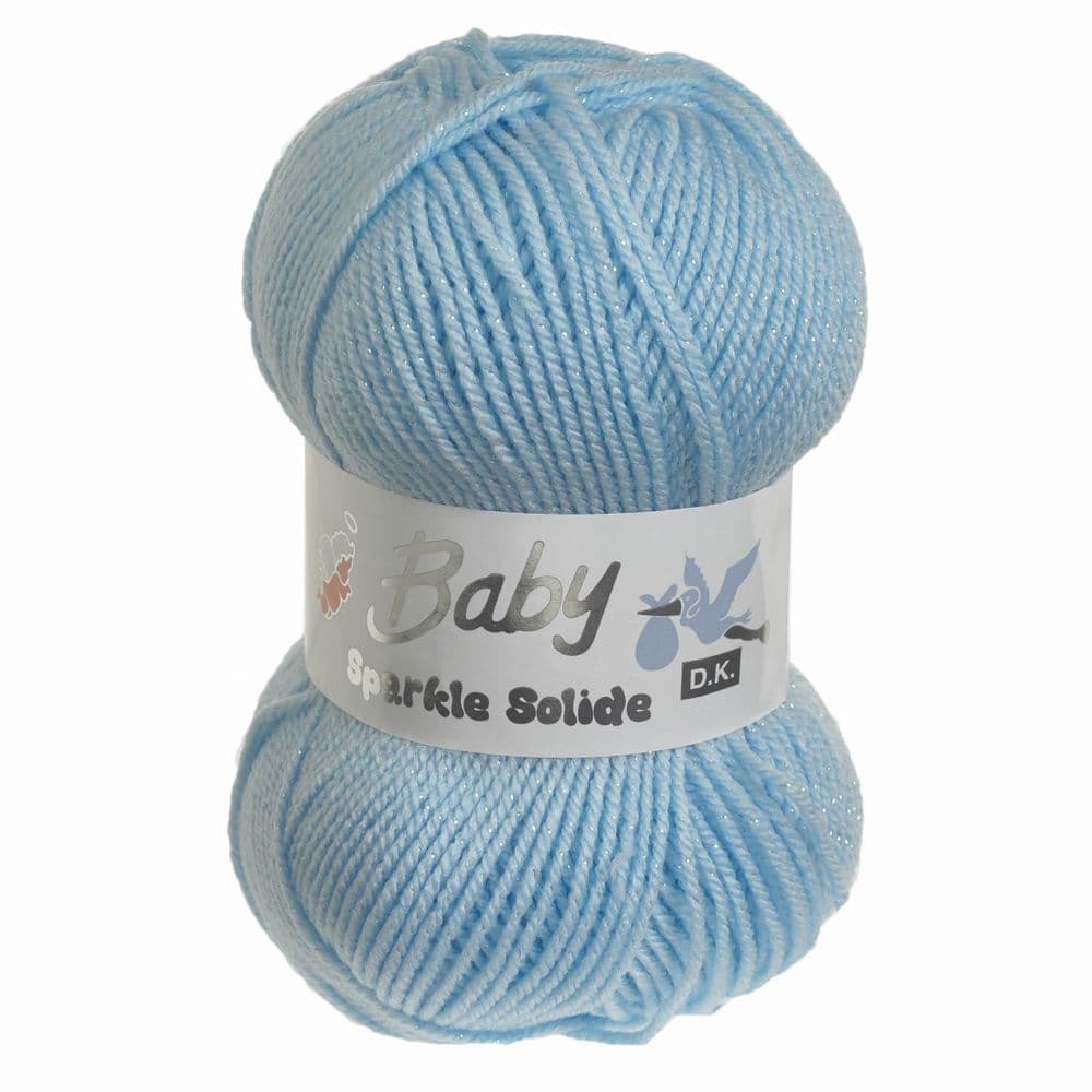 Woolcraft Baby Sparkle DK 239 Blue 100g