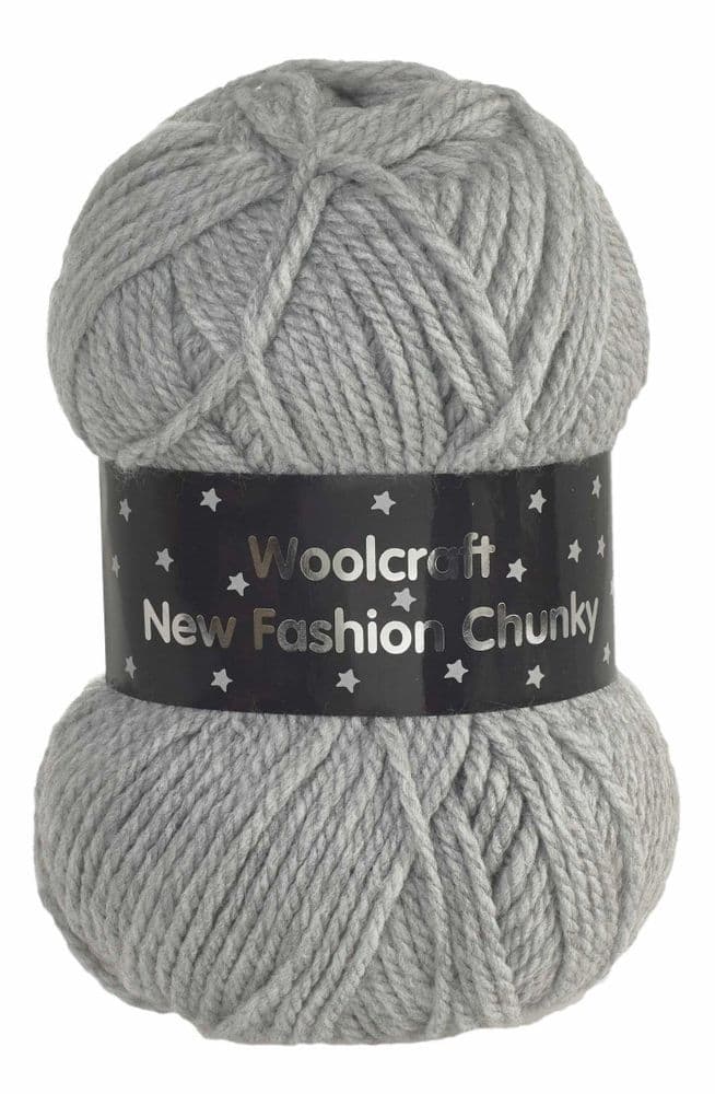 Woolcraft New Fashion Chunky 1000 Silver 100g