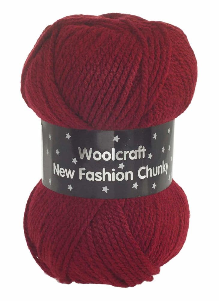 Woolcraft New Fashion Chunky 110 Maroon 100g