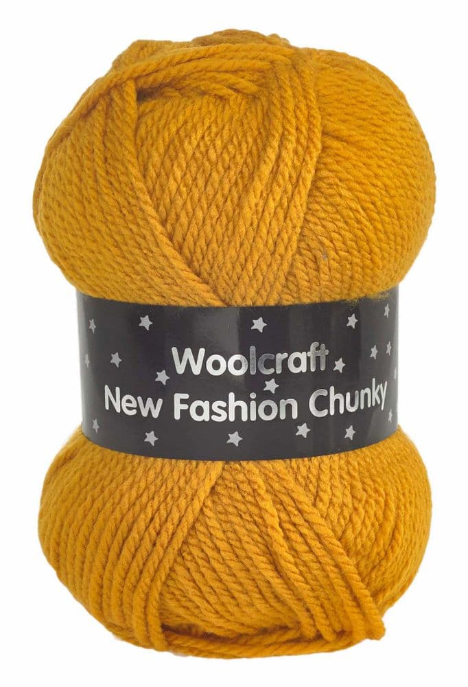 Woolcraft New Fashion Chunky 140 Mustard 100g