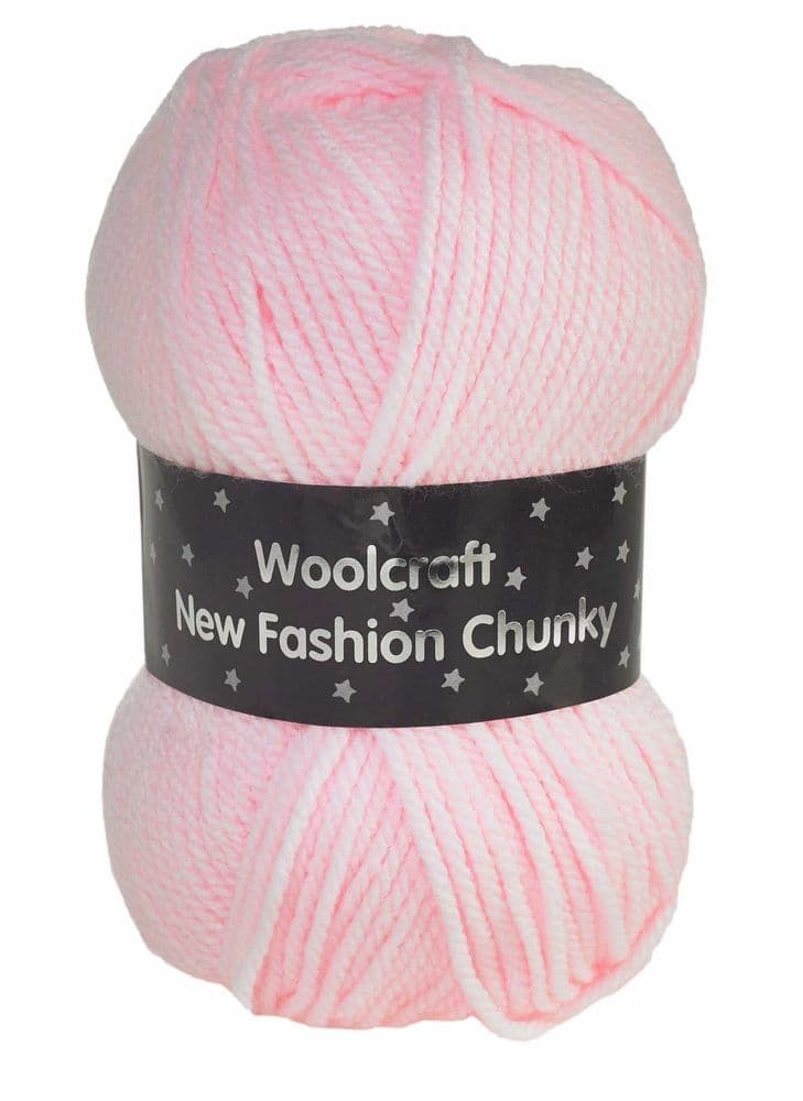 Woolcraft New Fashion Chunky 157 Baby Pink 100g