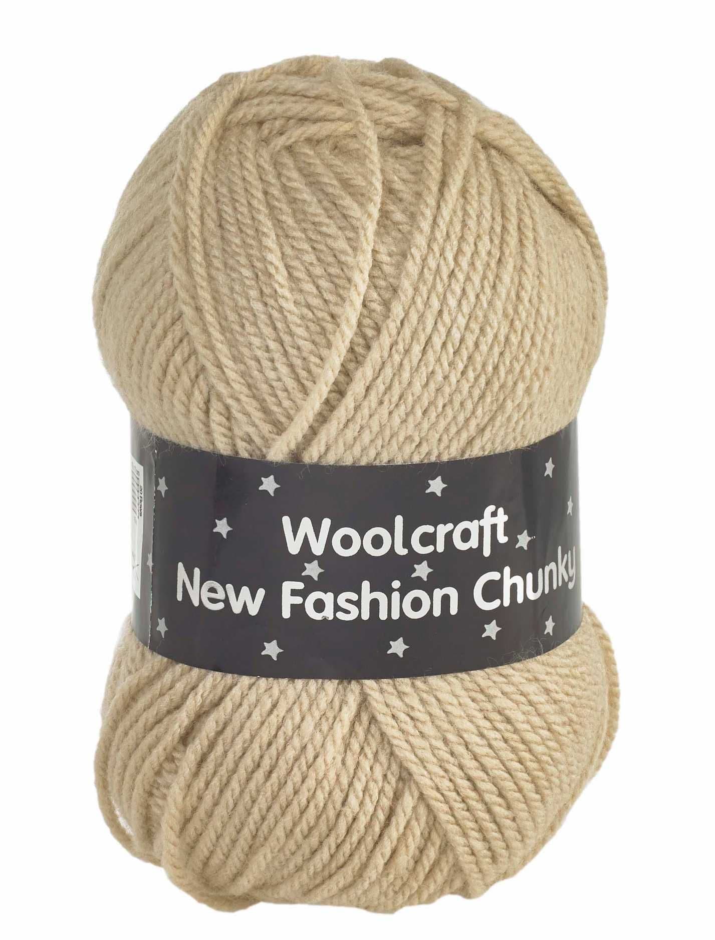 Woolcraft New Fashion Chunky 225 Fawn 100g
