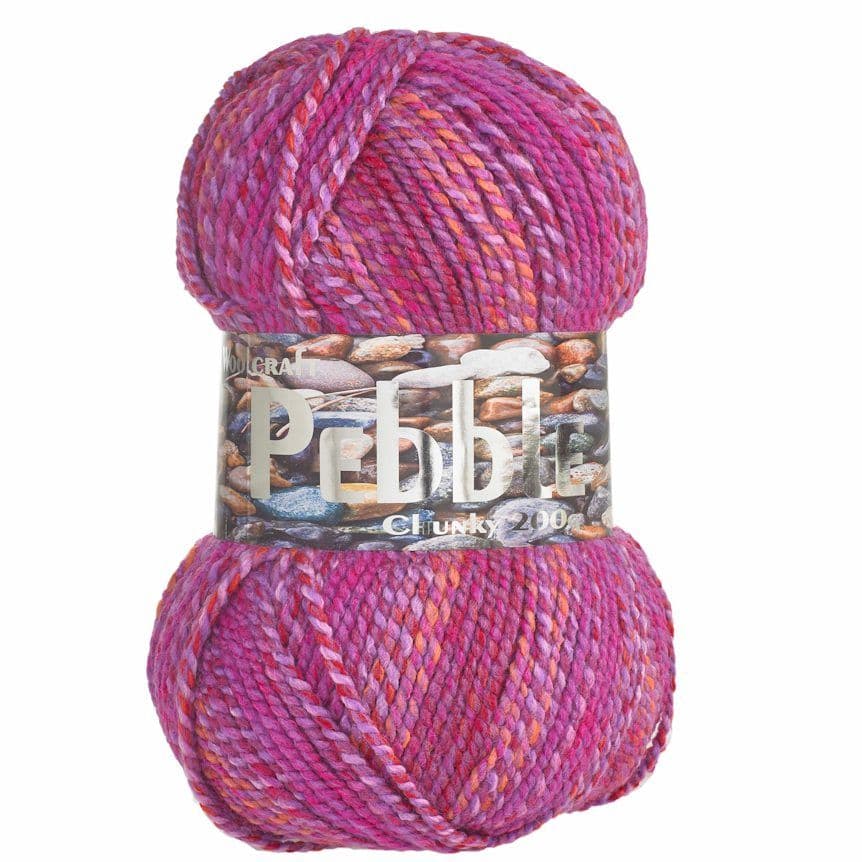 Woolcraft Pebble Chunky 043 Carnival 200g