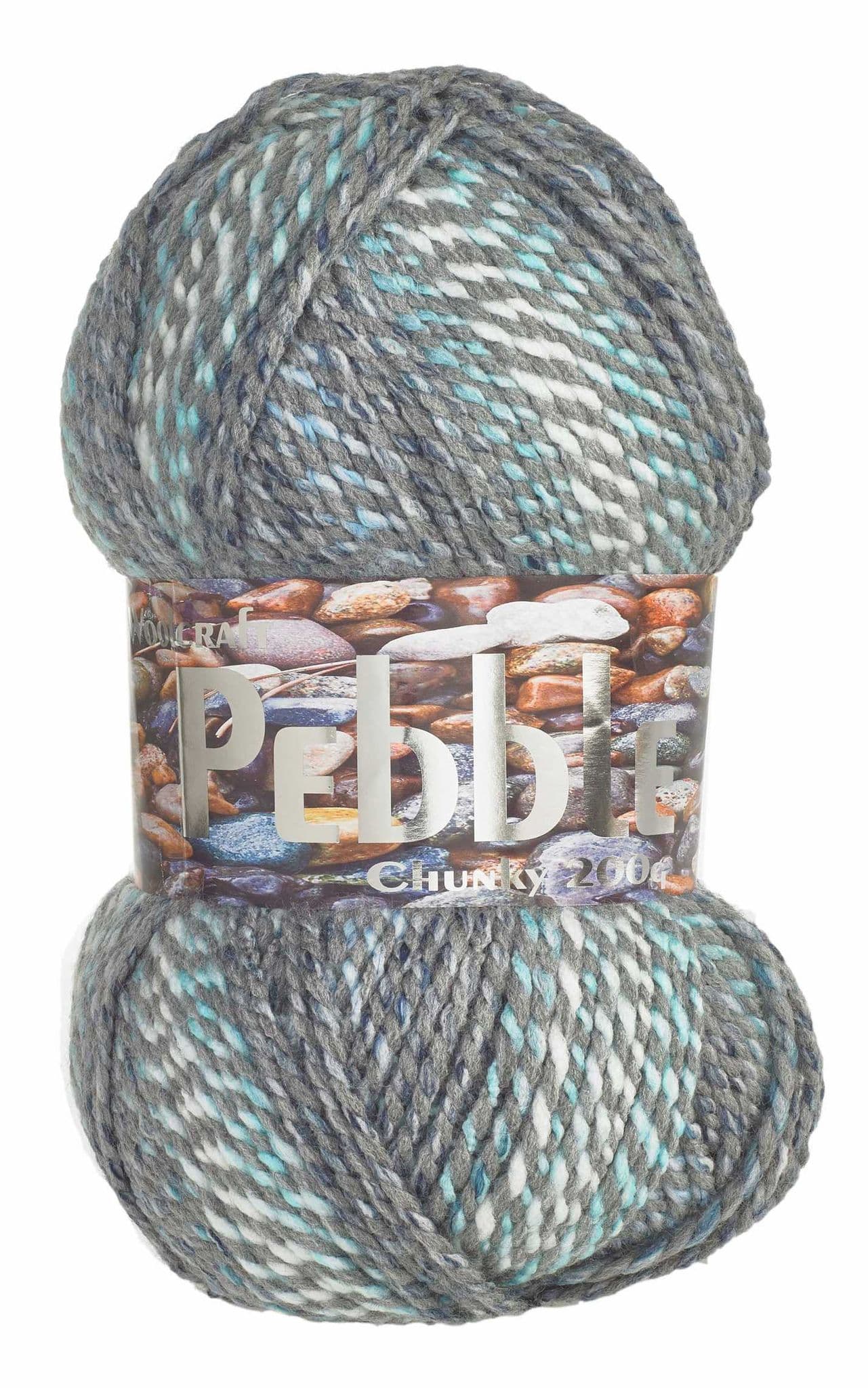 Woolcraft Pebble Chunky 049 indigo Mist 200g