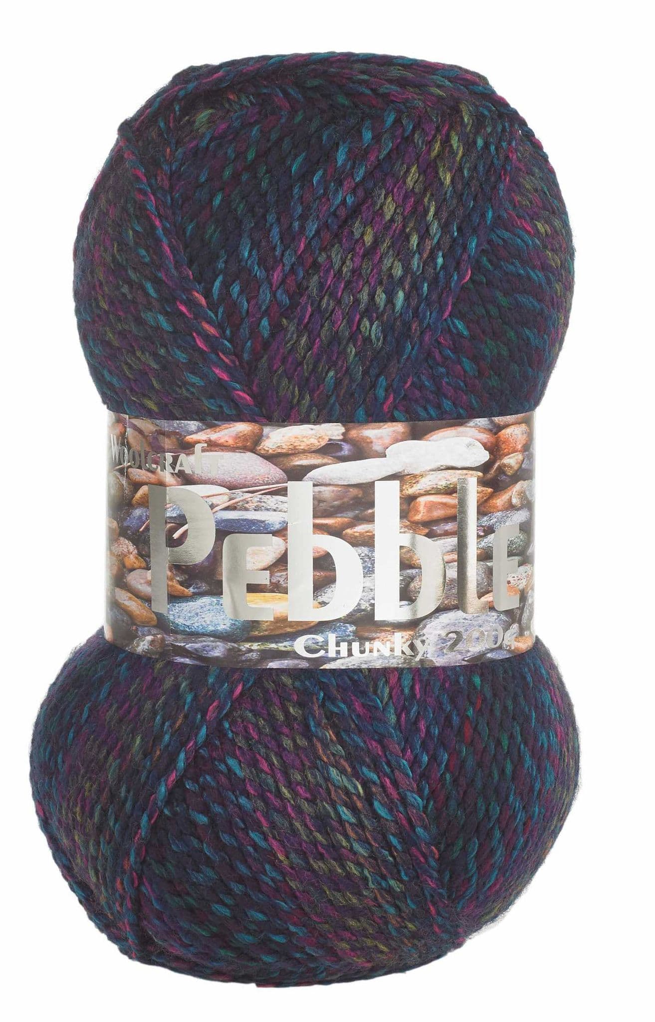 Woolcraft Pebble Chunky 136 Harlequin 200g