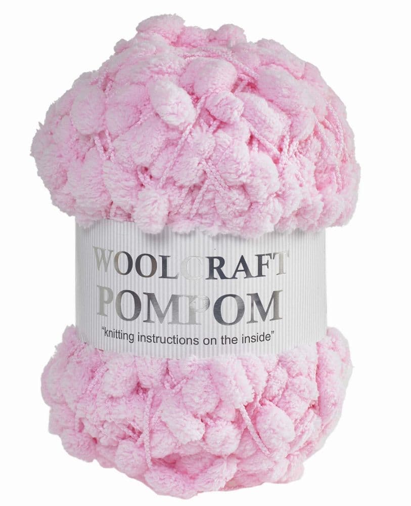 Woolcraft Pom Pom 007 Pink 200g