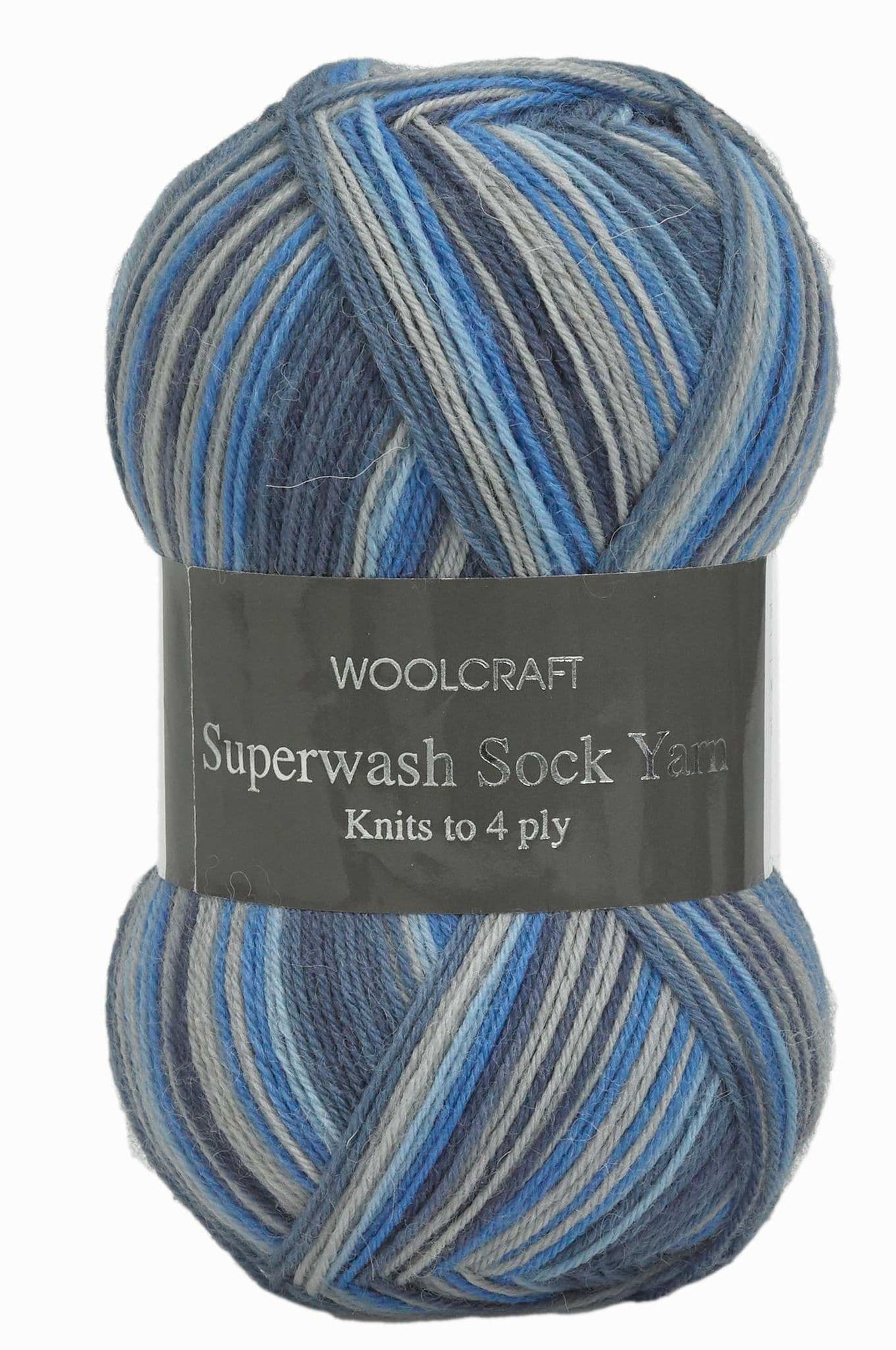 Woolcraft Superwash Sock Wool 4 Ply 468 Iona 100g