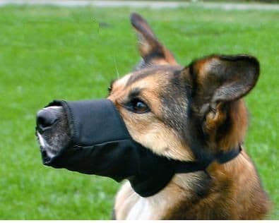 Trixie Dog Muzzle Soft Nylon | No Bite Muzzle