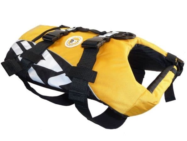 EzyDog Dog Life Jacket - Yellow SeaDog Flotation jacket