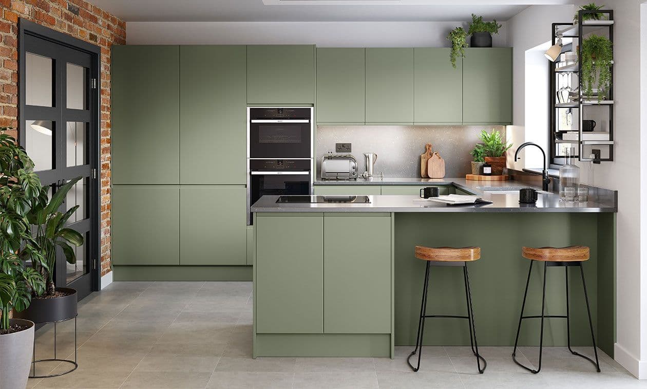 1245x397mm with chamfered handle Remo Matt Regiment Door