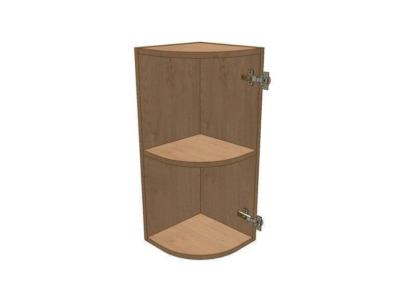 Remo Gloss Regiment 300mm Small Curved Wall Unit RH 720mm High