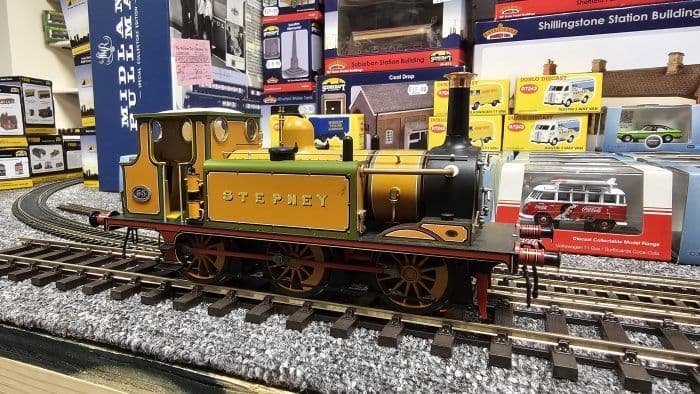 7S-010-020 O Gauge Terrier A1 55 LBSC Improved Green Stepheny 0-6-0 ...