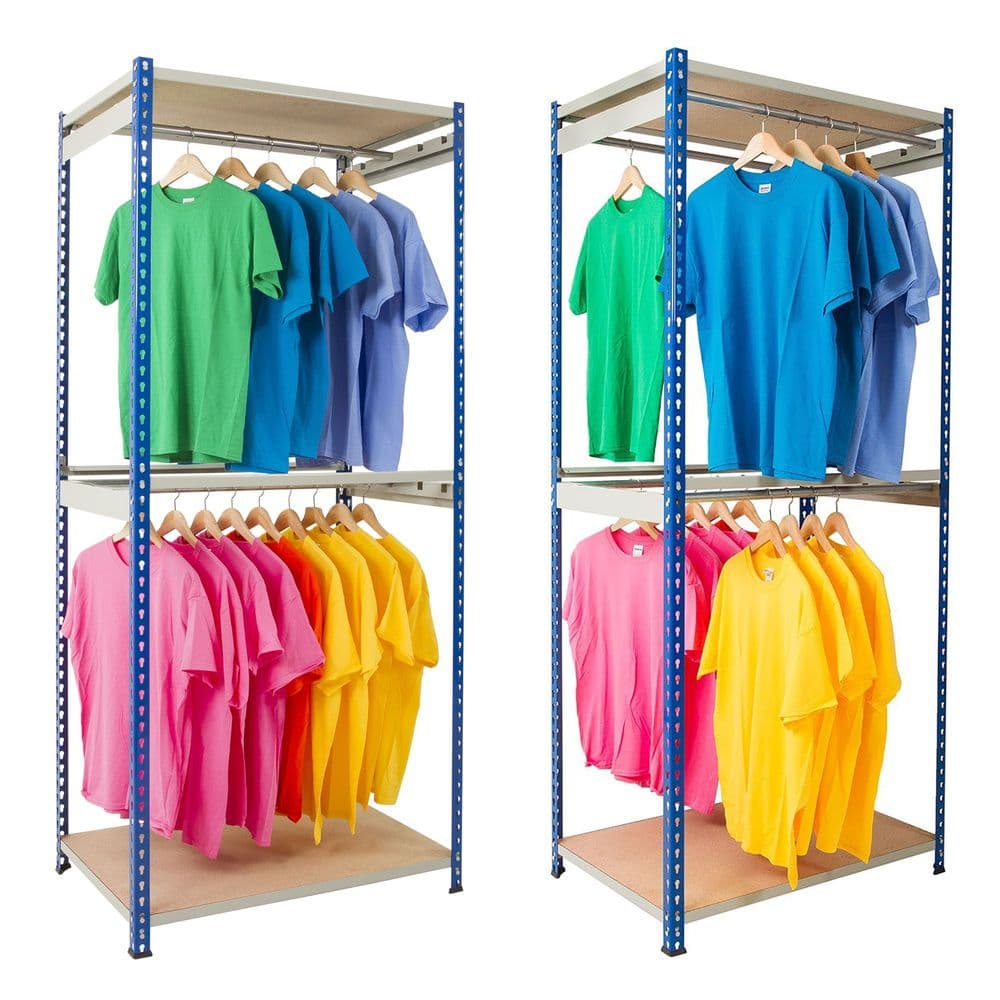 Anco Rivet Shelving Garment Hanging Racks