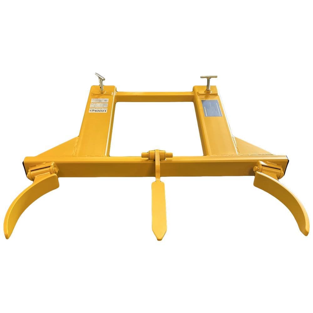 Dual Forklift Drum Grabber