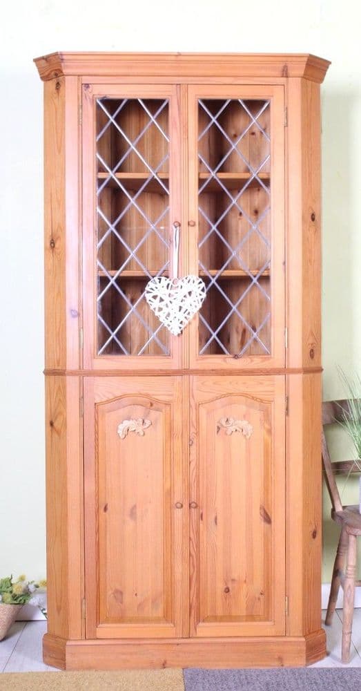 Large Pine Corner Unit | Sussex Pine Shop