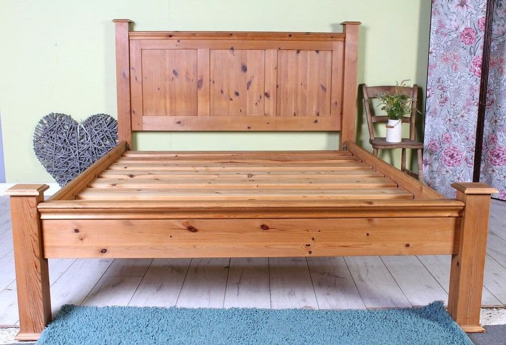 Pine King Size Bed | Quality Made Pine Furniture