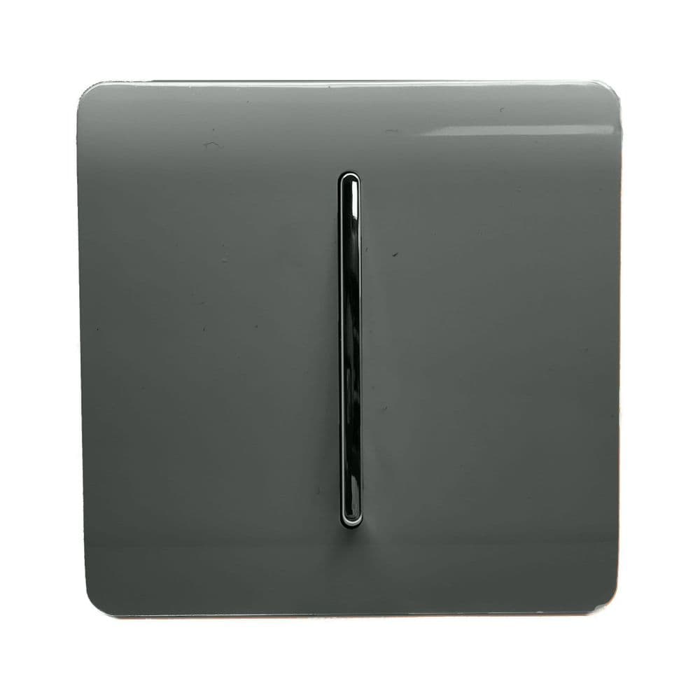 Trendi Switch 1 Gang 1 or 2 way Rocker Modern Designer Light Switch in ...