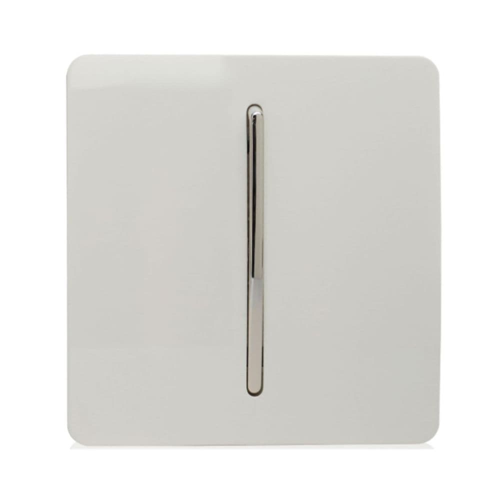 Trendi Switch 1 Gang 1 or 2 way Rocker Modern Designer Light Switch in ...