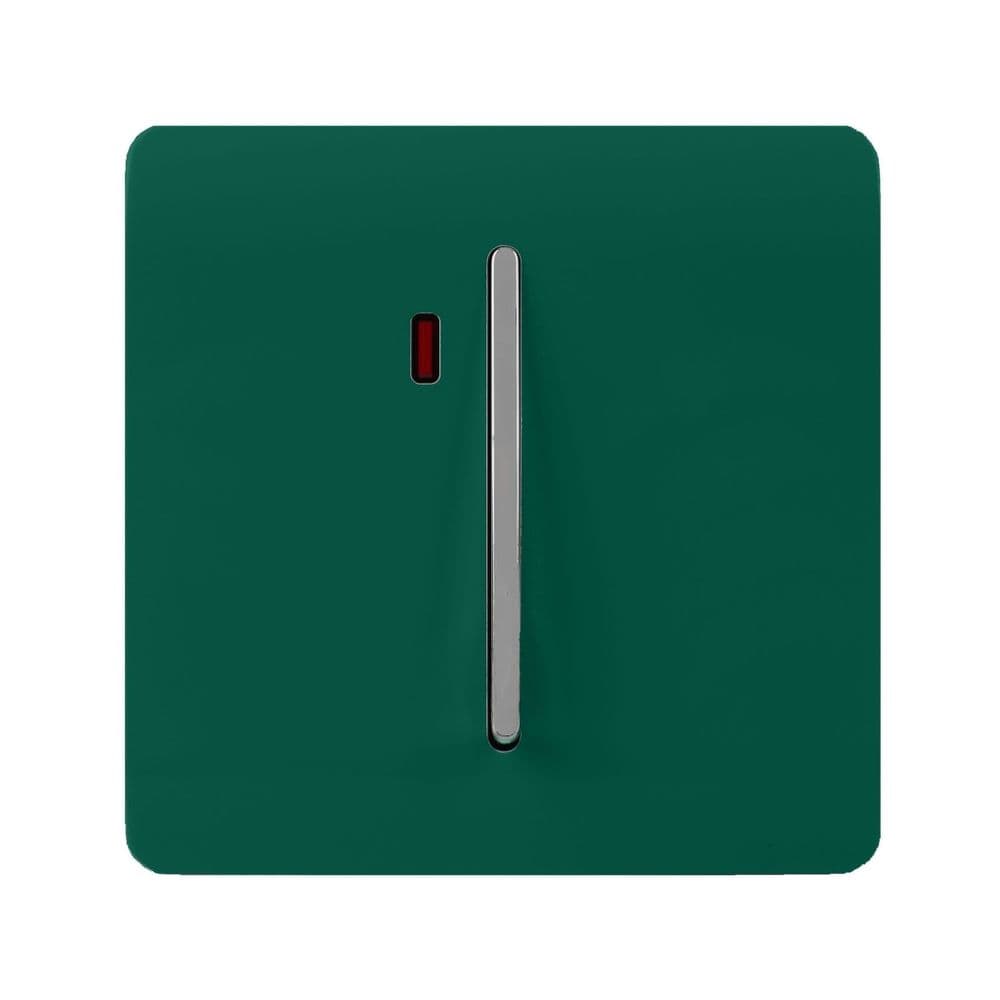 Trendi Switch 1 Gang 45 Amp Modern Designer Cooker Switch with Neon in ...
