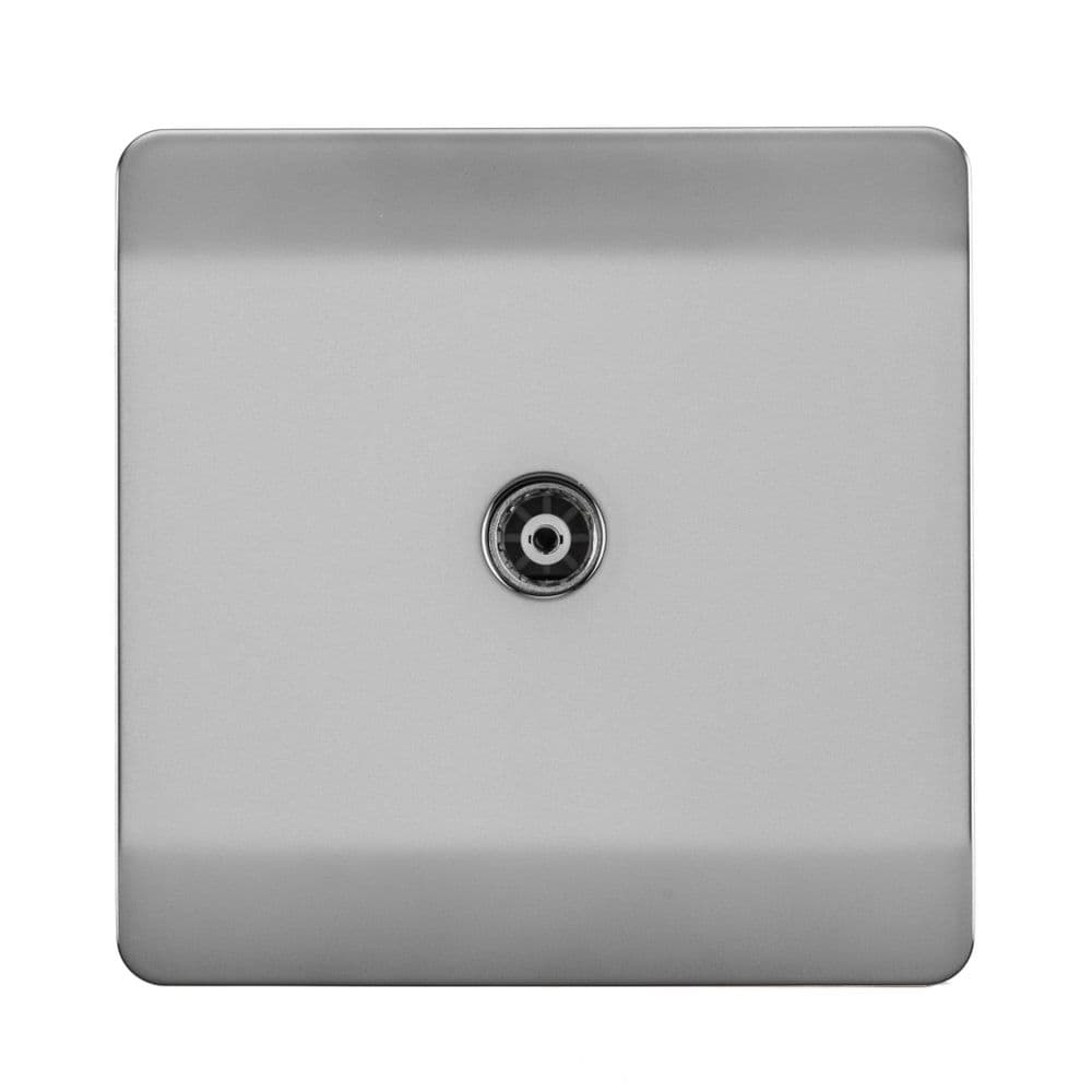 Trendi Switch 1 Gang Female Co-Axial Modern Designer Television Socket ...