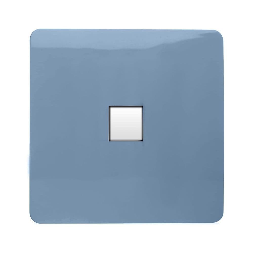 Trendi Switch 1 Gang RJ45 Cat 6 Modern Designer PC Ethernet Socket in ...