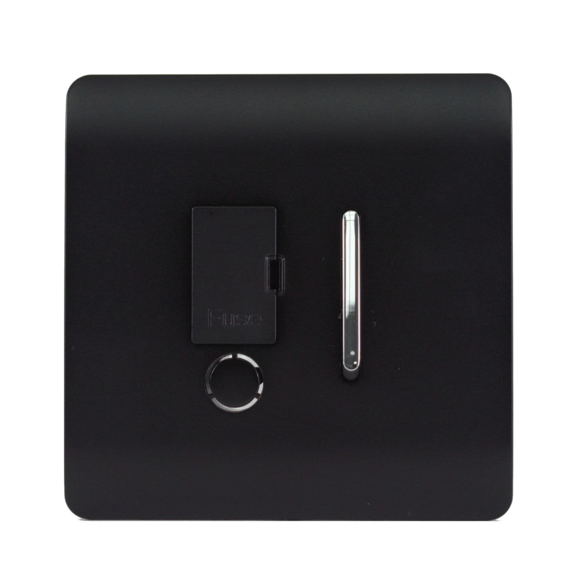 Trendi Switch 13 Amp Modern Designer Fused Spur with Flex Outlet in ...