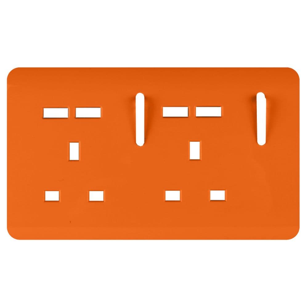 Trendi Switch 2 Gang 4 Port USB Spare Faceplate For Modern Designer ...