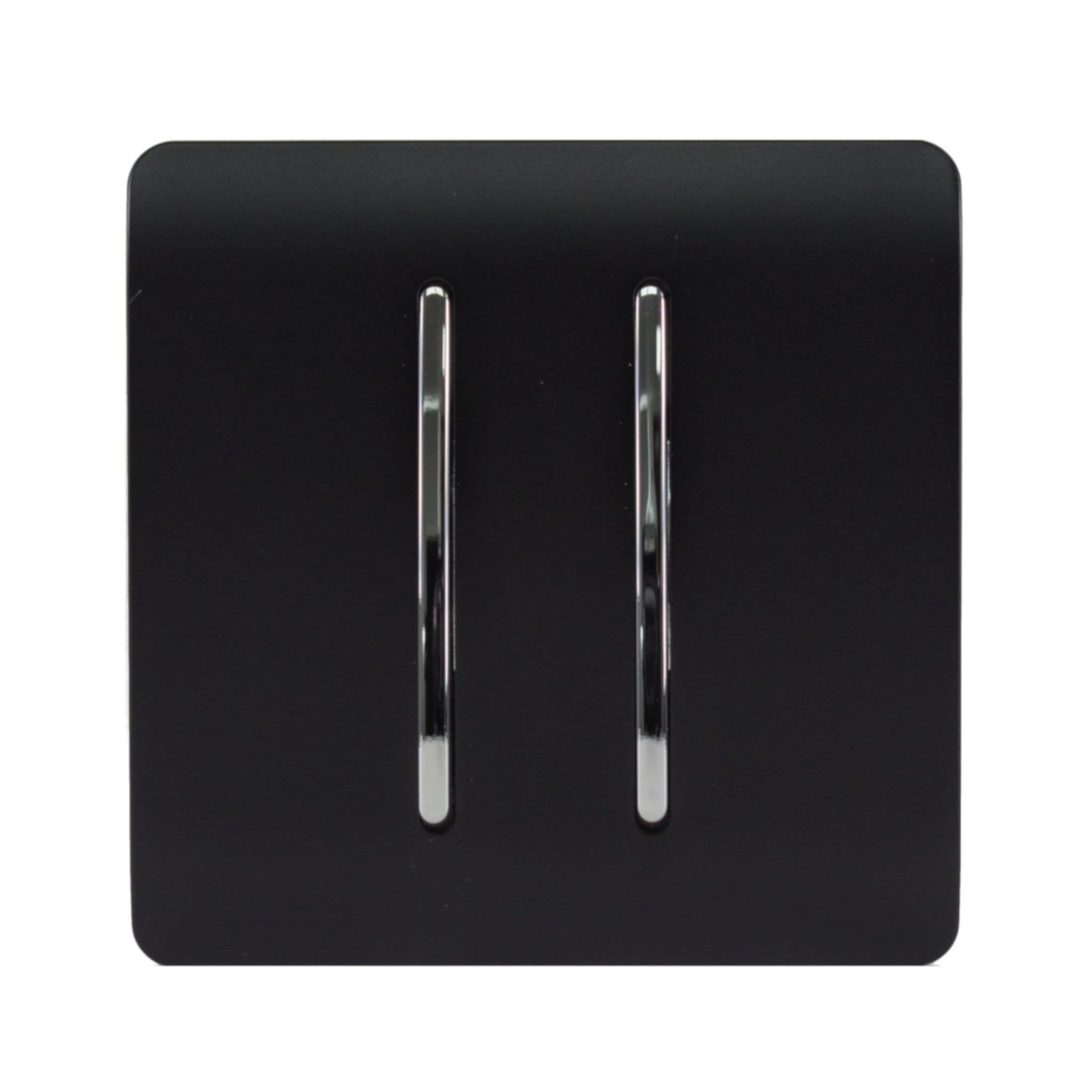 Trendi Switch 2 Gang Intermediate Rocker Modern Designer Light Switch ...