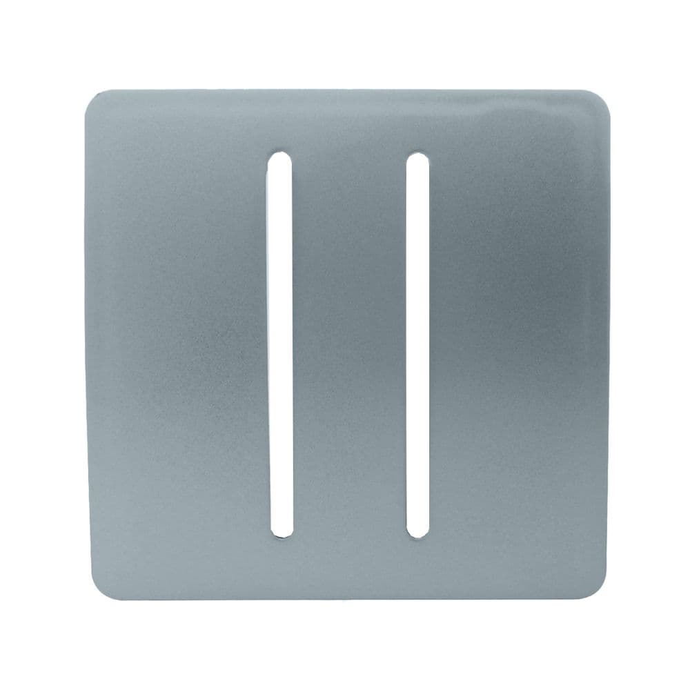 Trendi Switch 2 Gang Spare Faceplate for Modern Designer Light Switch ...