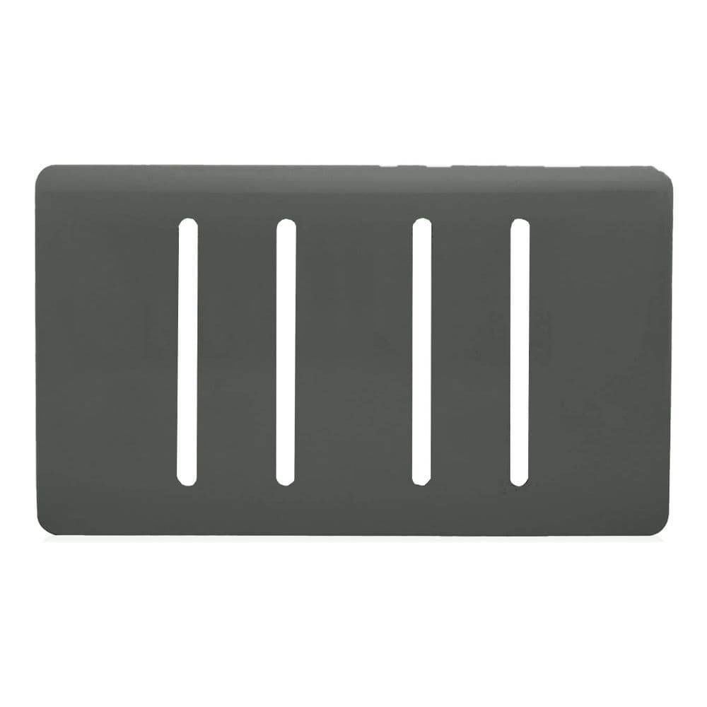 Trendi Switch 4 Gang Spare Twin Faceplate for Modern Designer Light ...