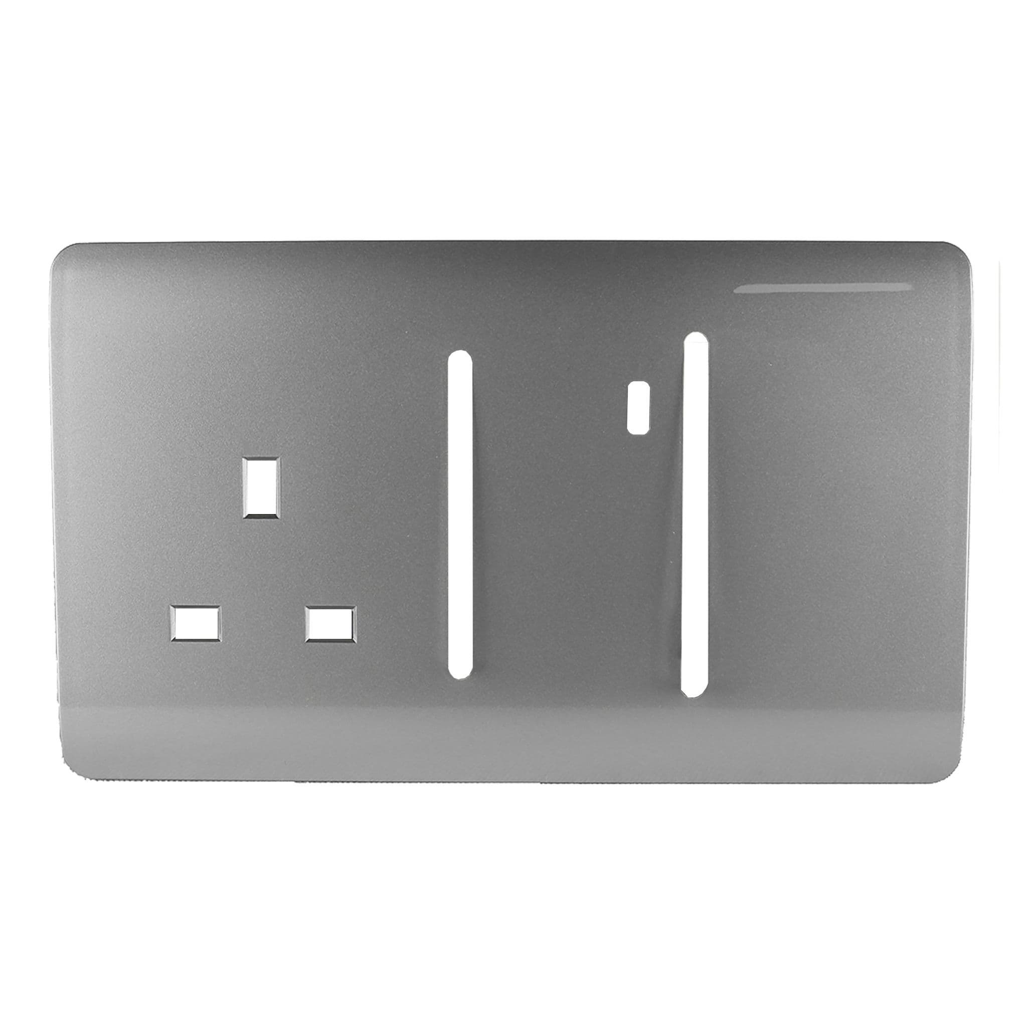 Trendi Switch Spare Faceplate For Cooker Switch & Plug Socket with Neon ...