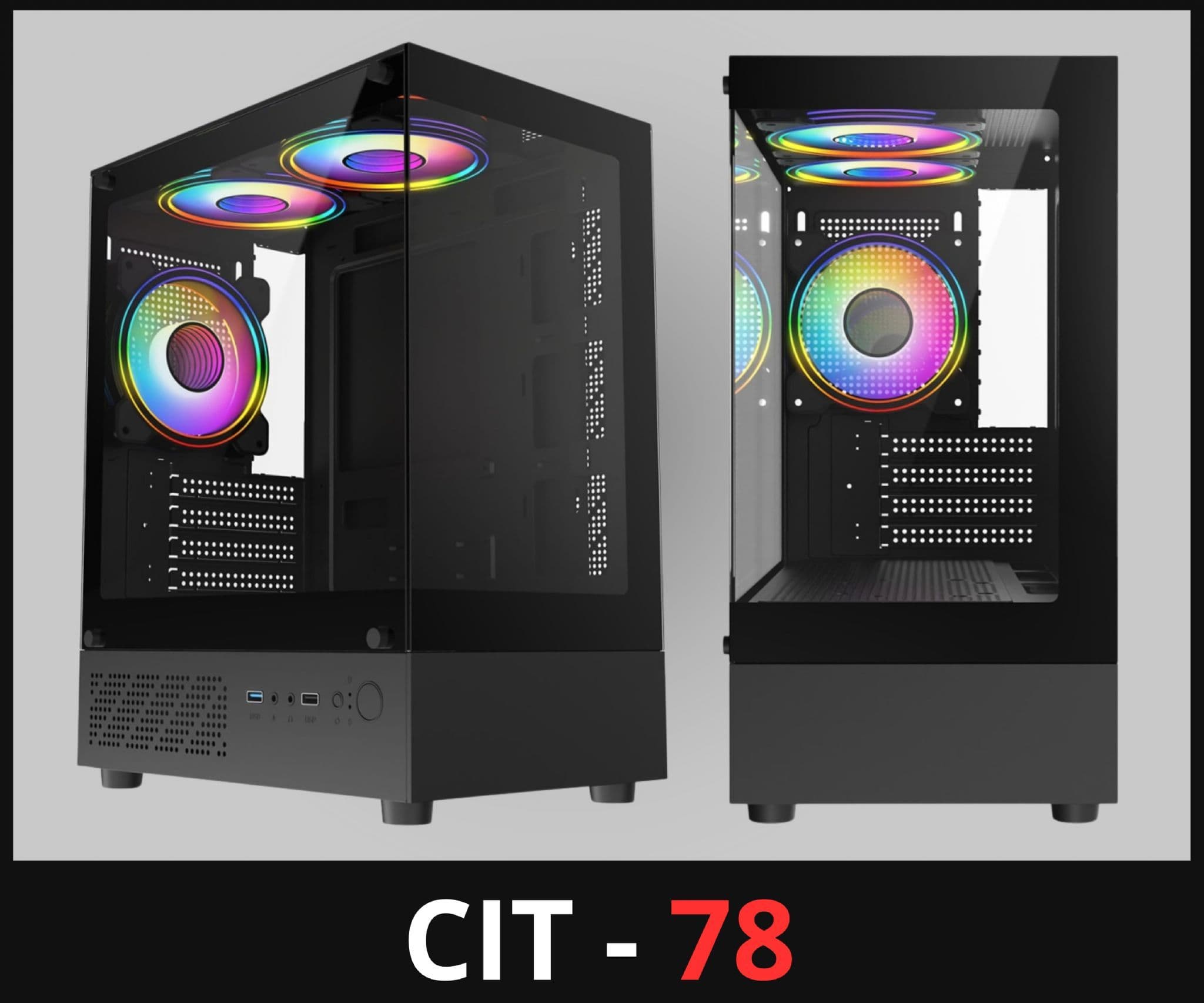 Ryzen 7 5700X Gaming PC 64GB DDR4 RTX 5060 8GB 1TB NVME A520M B