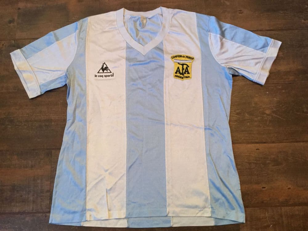 Global Classic Football Shirts | 1978 Argentina Vintage Old Soccer Jerseys
