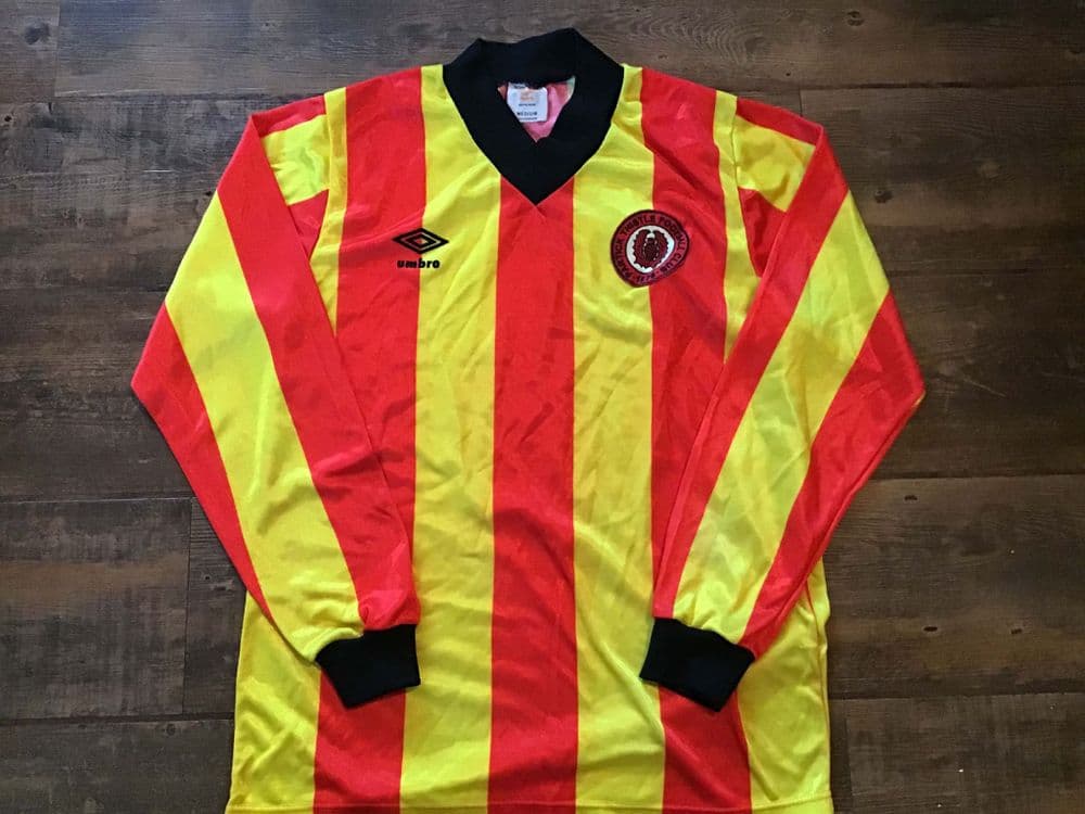 Classic Football Shirts | 1986 Partick Thistle Vintage Old Jerseys