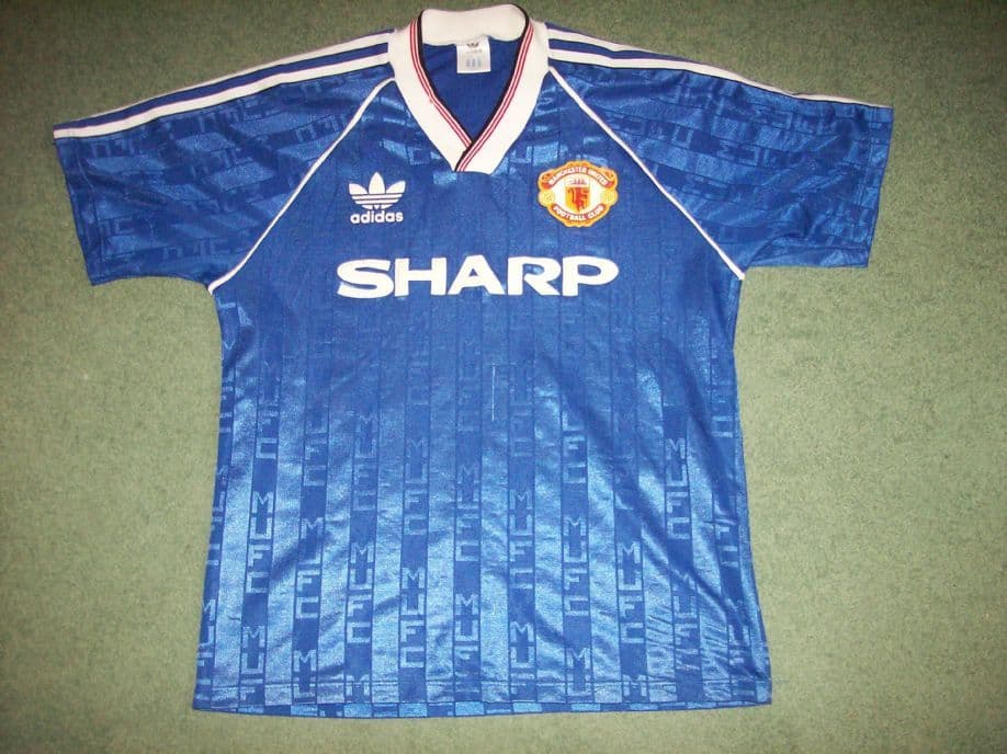 Classic Football Shirts 1988 Manchester United Vintage Old Retro Soccer ...