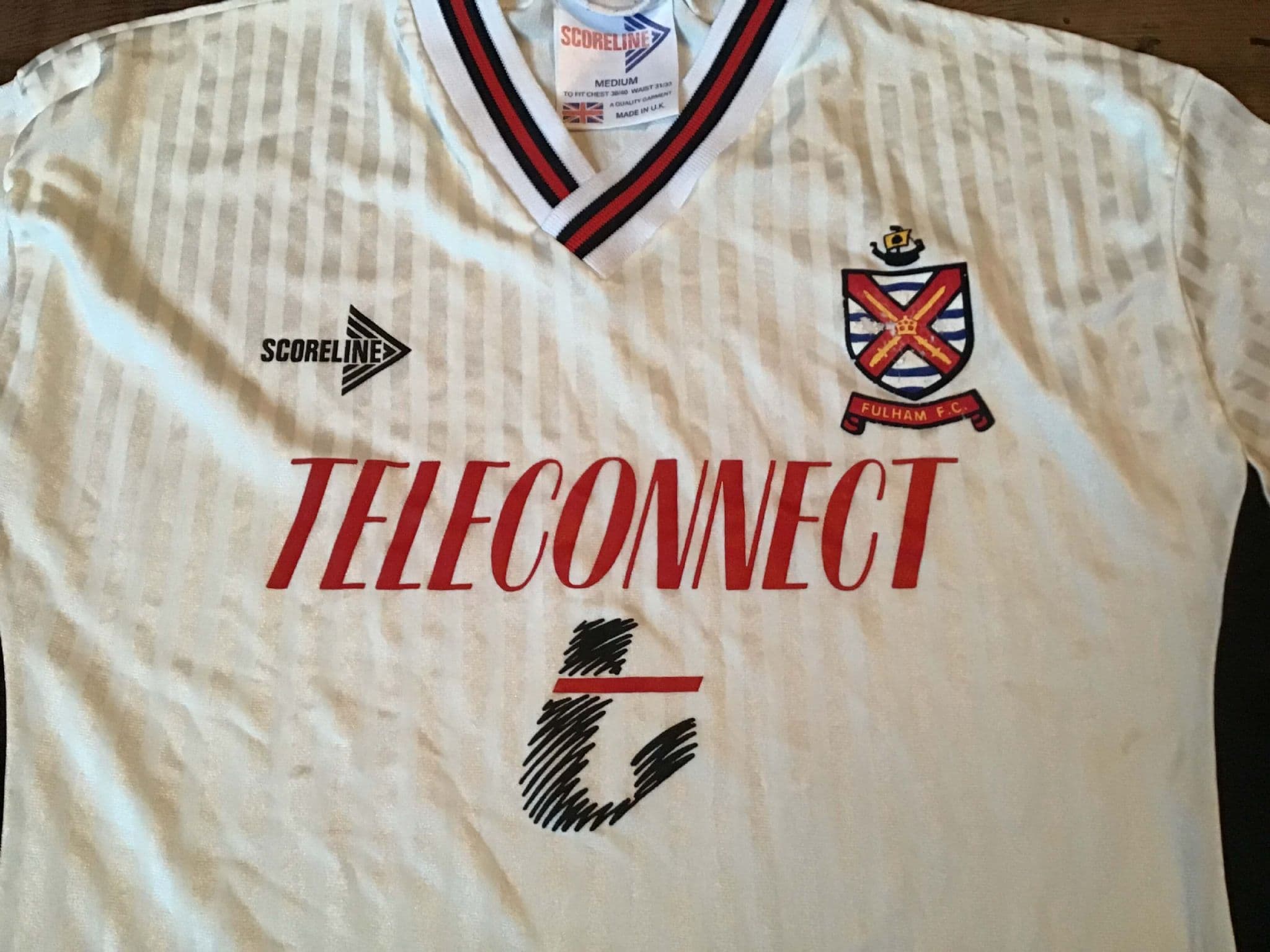 Classic Football Shirts | 1989 Fulham Vintage Old Soccer Jerseys