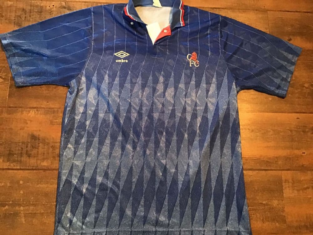 Classic Football Shirts | 1989 Chelsea Vintage Old Jerseys