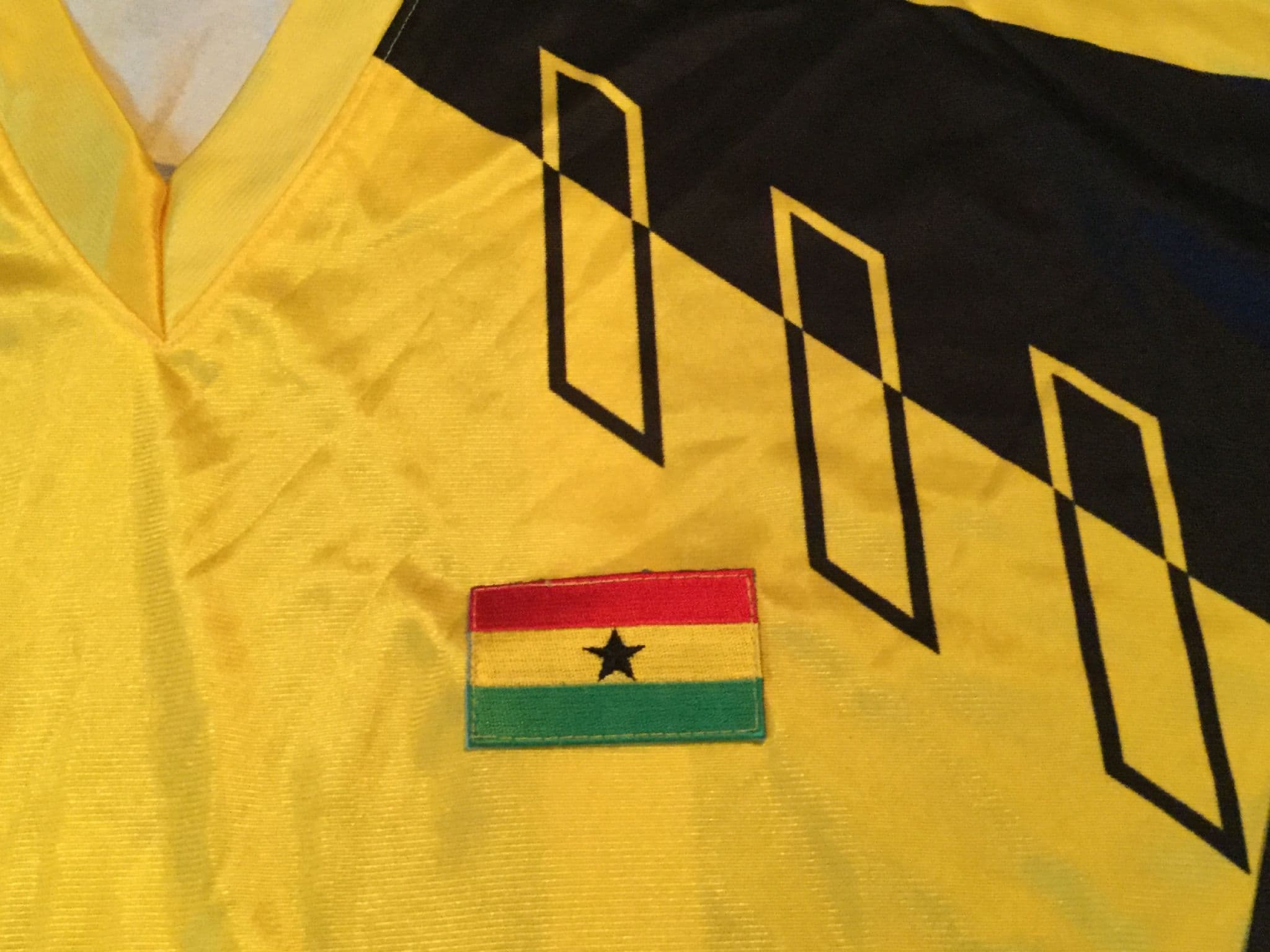 Global Classic Football Shirts | 1990 Ghana Vintage Old Soccer Jerseys